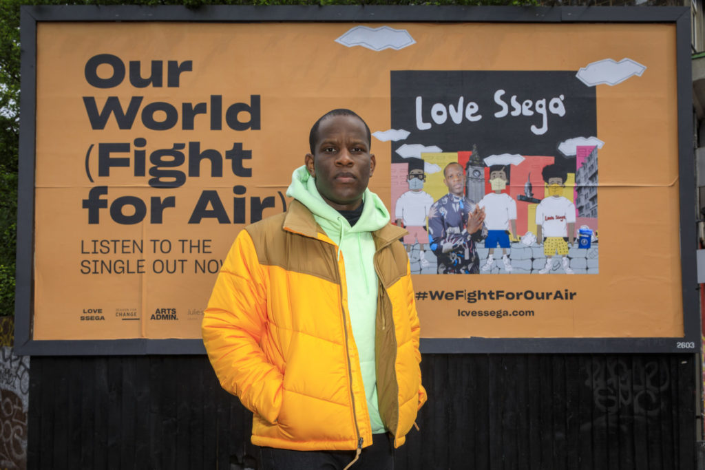 Campaigning for better air quality - Love Ssega - Impact on Urban Health